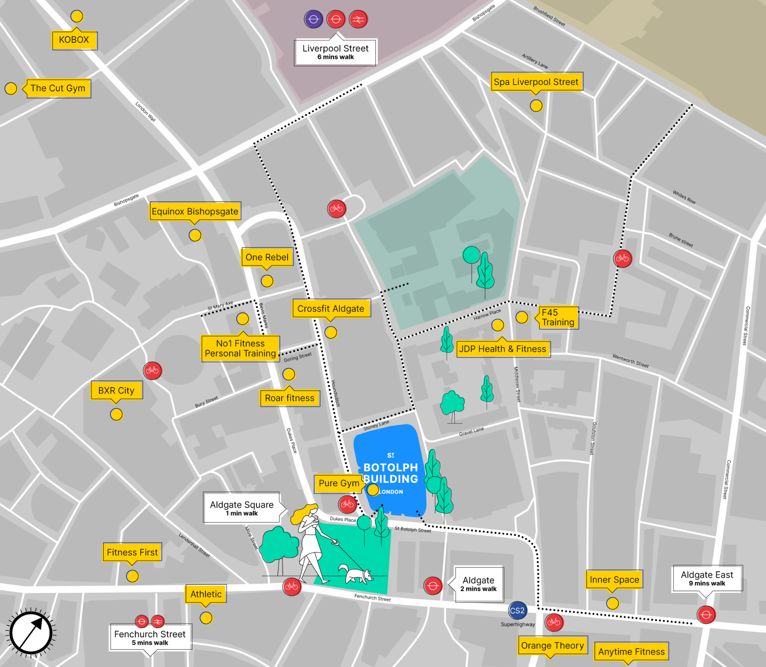 Location – St Botolph Building, London